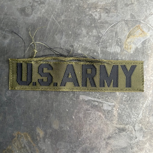 U.S. Army | Other | Us Army Olive Green Tape Patch | Poshmark